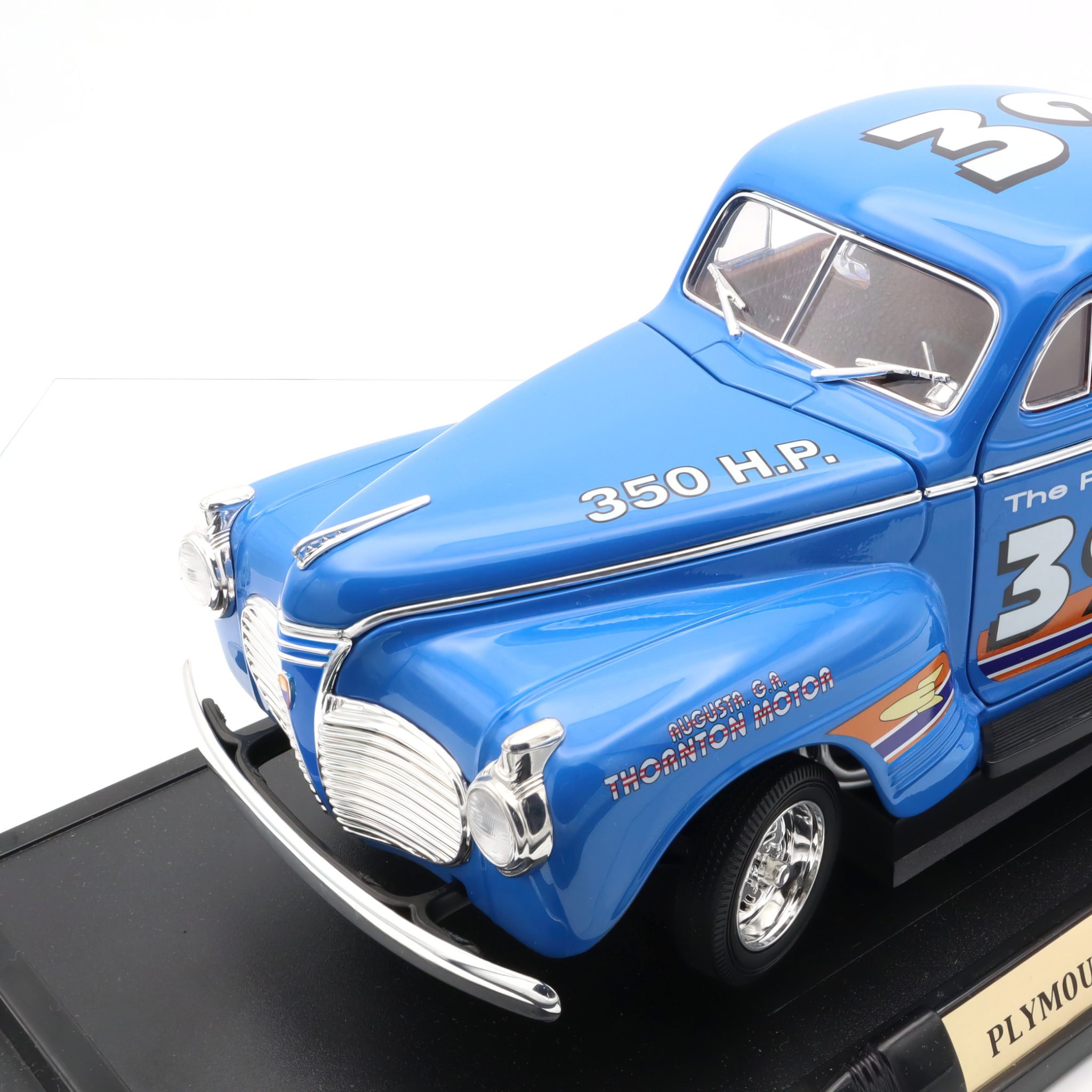 1941 Plymouth Pro Street Road Signature 1 To 18 Diecast Model Car ...